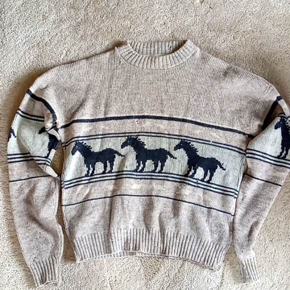 Conrad Bell | Sweaters | Vintage Conrad Bell Knitted Wool Sweater ...